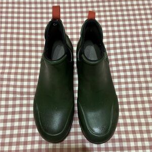 Bogs | Shoes | Mens Bogs Green Ankle Rain Boots | Poshmark